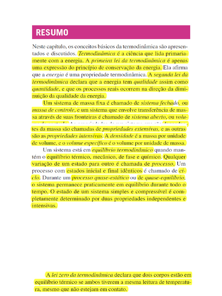 Resumos Do Livro | PDF