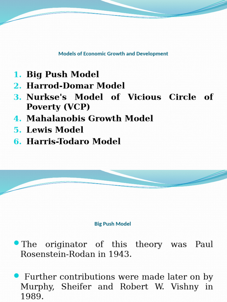 Economic Growth Models Explained | PDF | Labour Economics | Economies