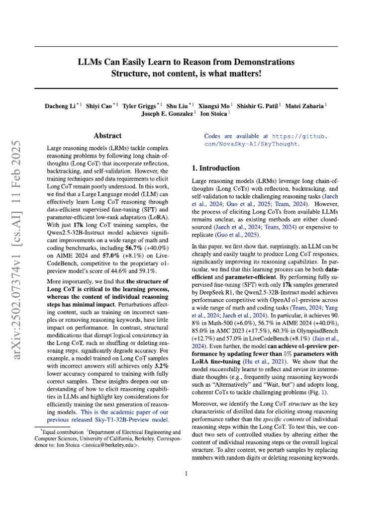 Llm Lrm Longcot | PDF