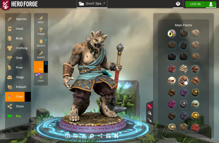 Gnoll Character Customization Guide | PDF