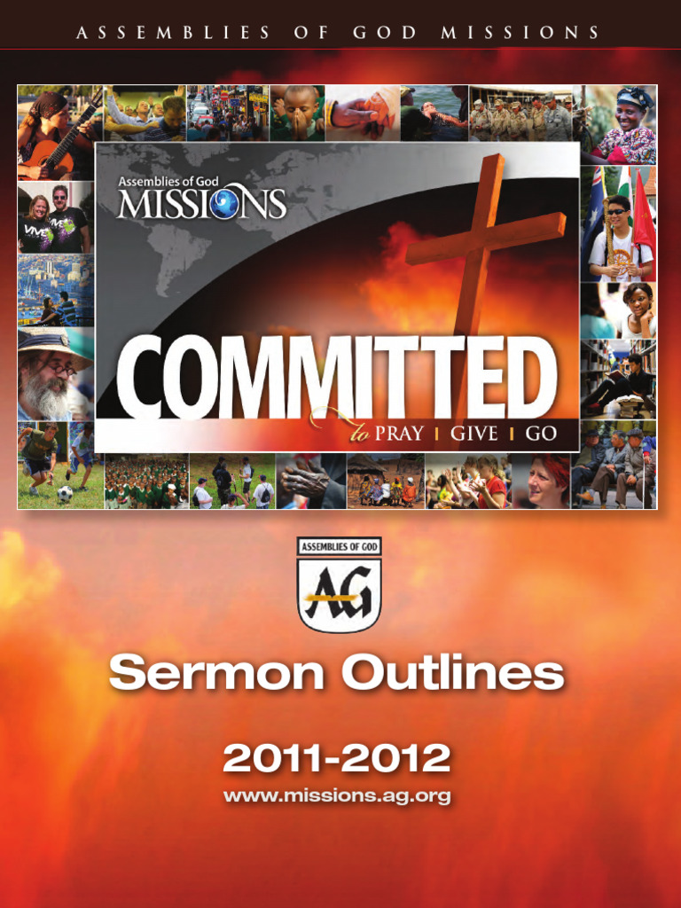 Assemblies of God Missions Sermon Outlines | PDF | Jesus | Jonah