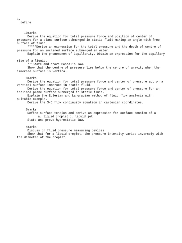 All Theroy Question From 1st. Module | PDF