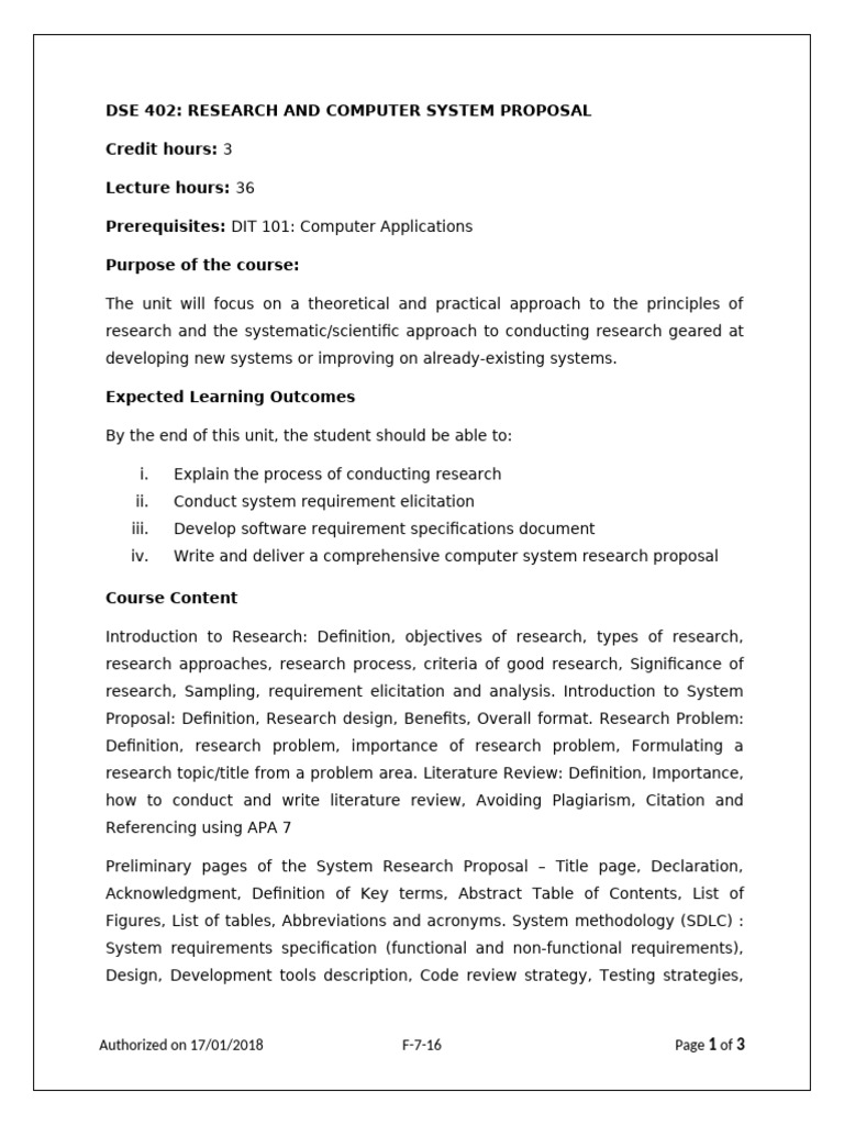 Research Methods Course Outline | PDF | Methodology | System