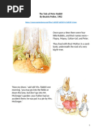 Peter Rabbit: Project Gutenberg eBook | PDF | Peter Rabbit