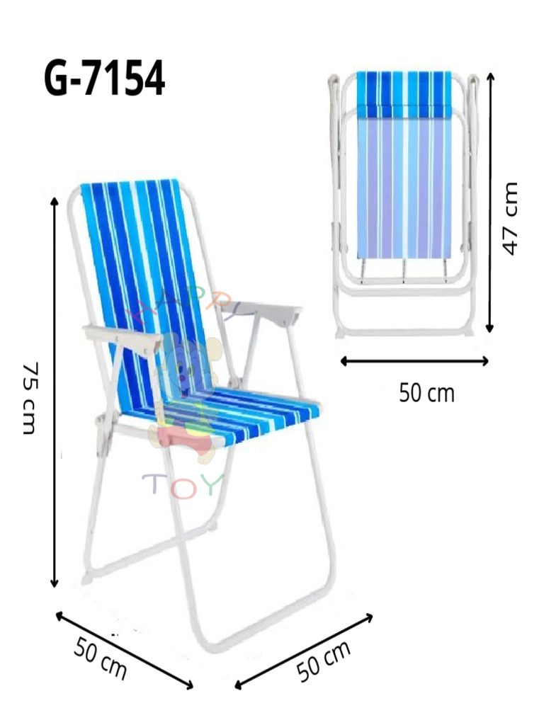 Silla Playera Pequeña Con Medida Facil de Transportar | PDF