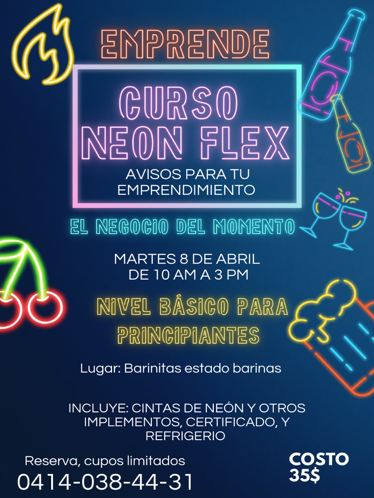 BARINITAS Curso neón flex 2025_20250316_120653_0000 | PDF