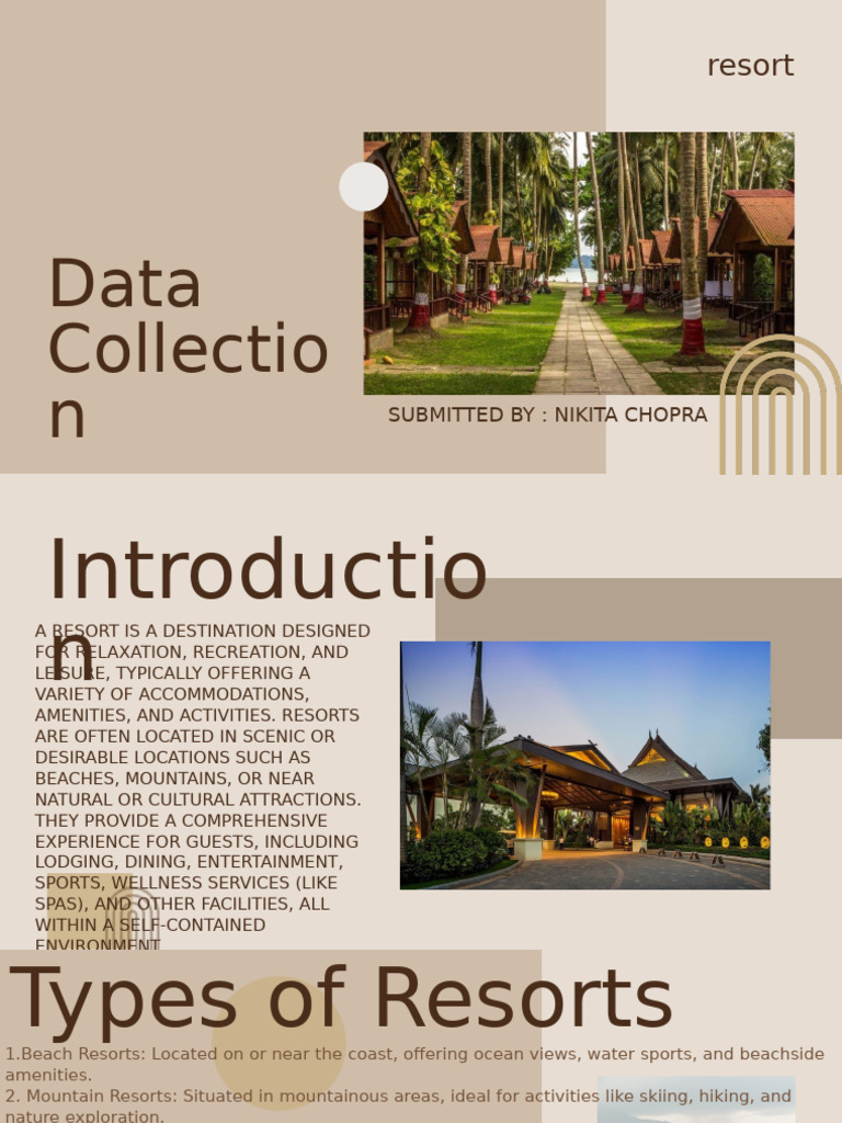 Resort Data Overview and Layout | PDF | Resort | Green Building
