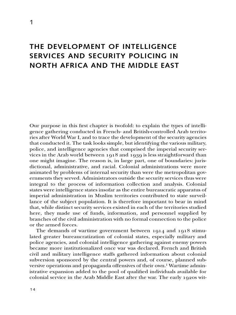 ch01 | PDF | Signals Intelligence | Colonialism