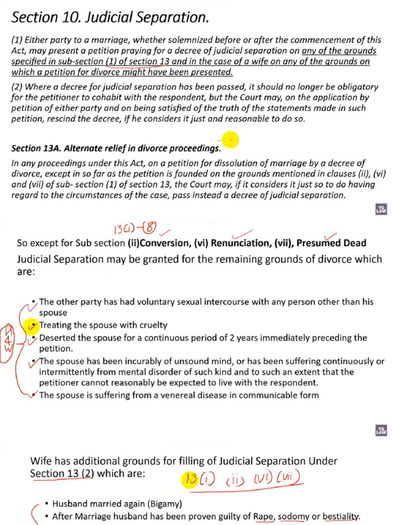 judicial separation | PDF