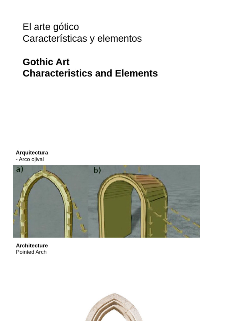 Elementos del arte gótico | PDF