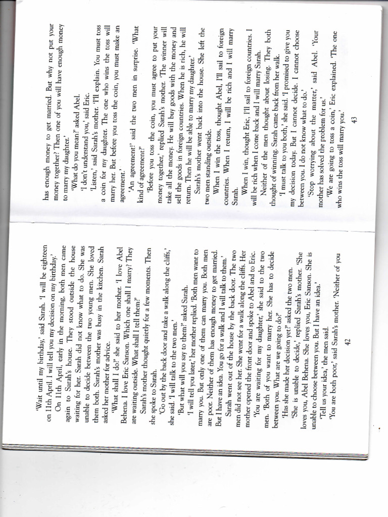 The Return of Abel Behena p3 | PDF