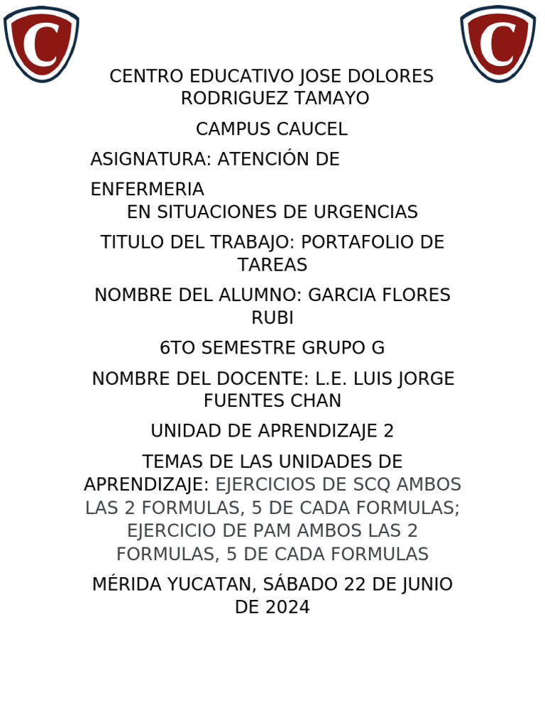 Ejercicios para Calcular PAM | PDF | Fisiología Cardiovascular ...