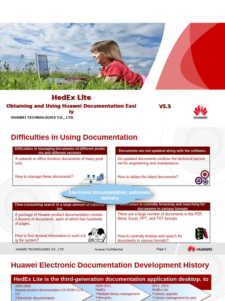 HedEx Lite-Obtaining and Using Huawei Documentation Easily V5 - 5 | PDF | Desktop Computer ...