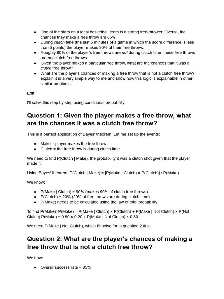 Bayes theorem practice | PDF | Sensitivity And Specificity | Standard Error