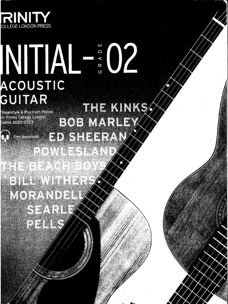 Trinity Acoustic Guitar Grades Initial To 2 | PDF