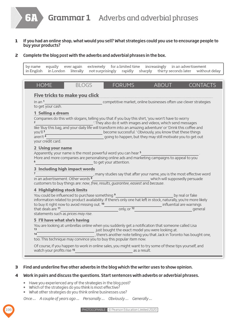 Adverbs and Adverbial Phrases | PDF | Adverb