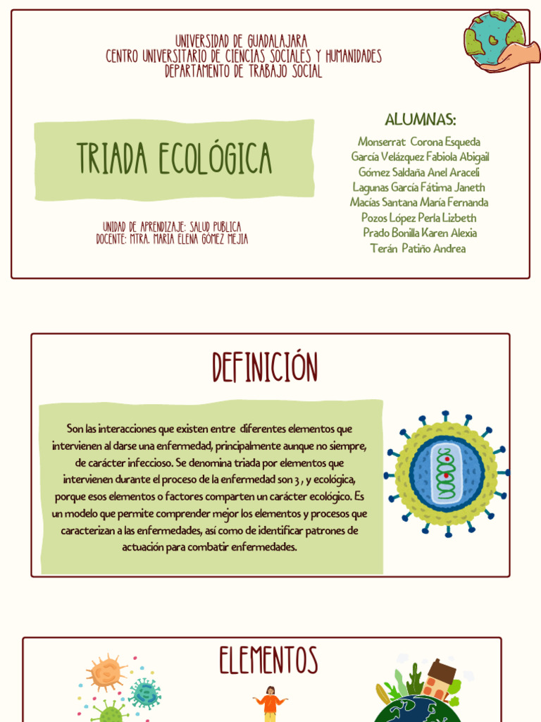 Tríada Ecológica PDF | PDF | Infección | Sistema inmune