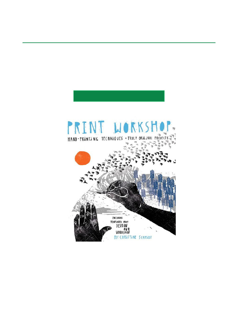 Skim Print Workshop Hand Printing Techniques and Truly Original Projects All-in-One Download | PDF