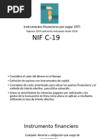 Nif C-19 | PDF | Interés | Valoración (Finanzas)