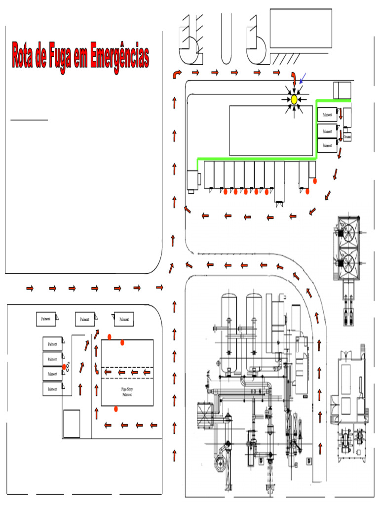 Exemplo de Mapa com Rota de Fuga | PDF
