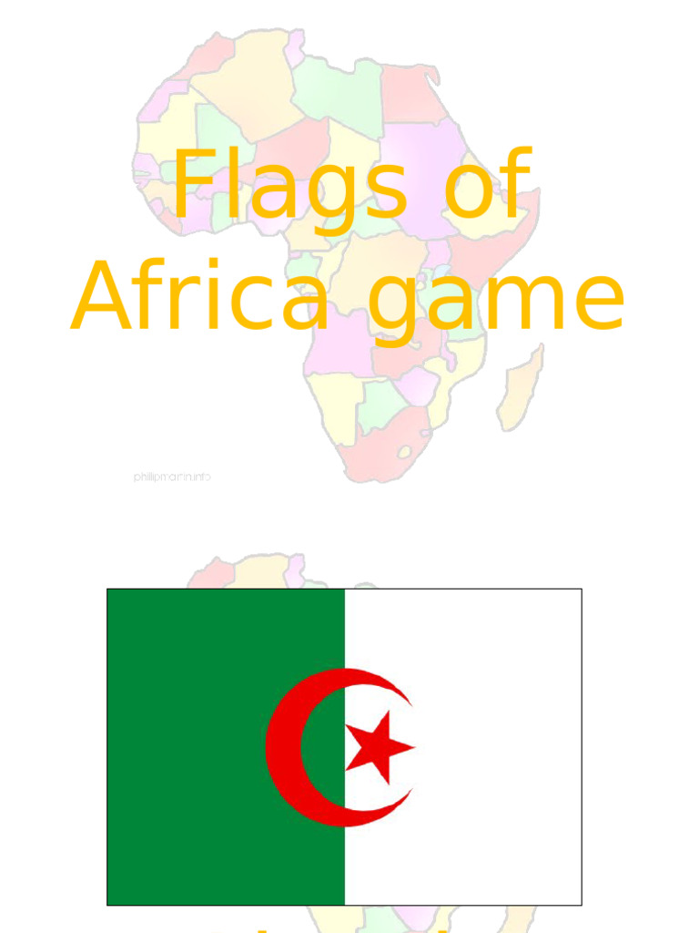 African Flags Quiz Game | PDF