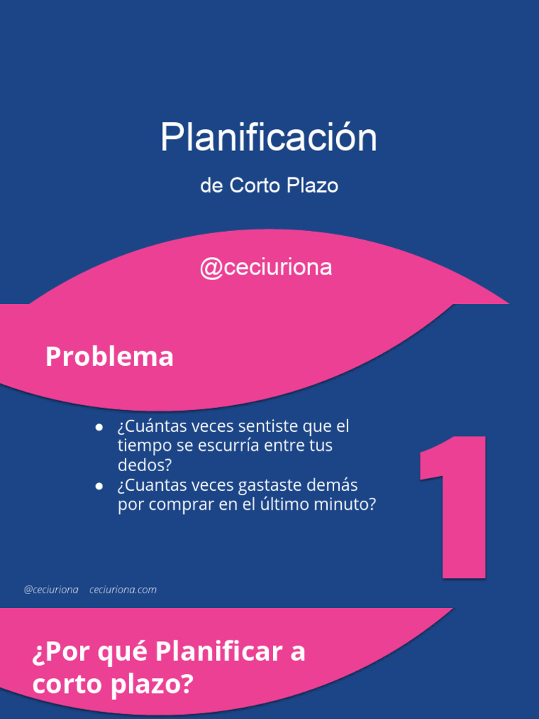 Ceci Uriona - FIE Planificacion de Corto Plazo | PDF