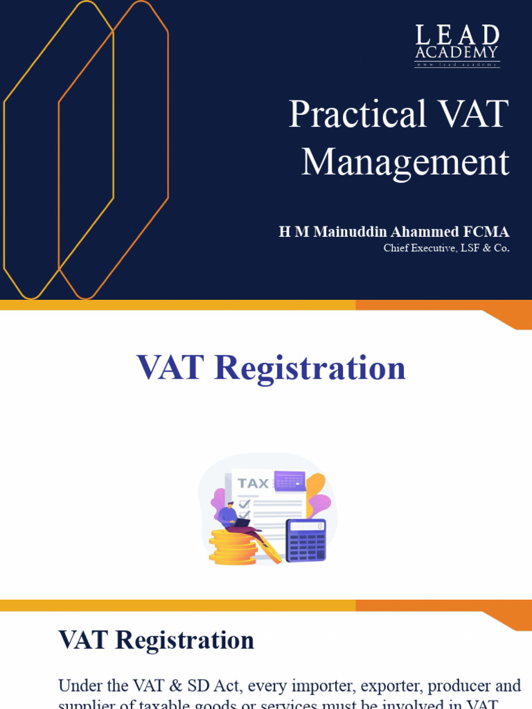 VAT Registration | PDF