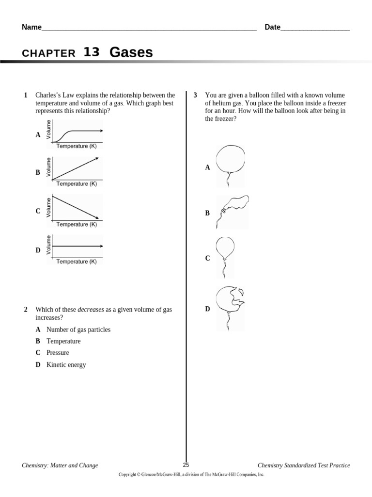 Understanding Gas Laws and Behavior | PDF | Gases | Temperature