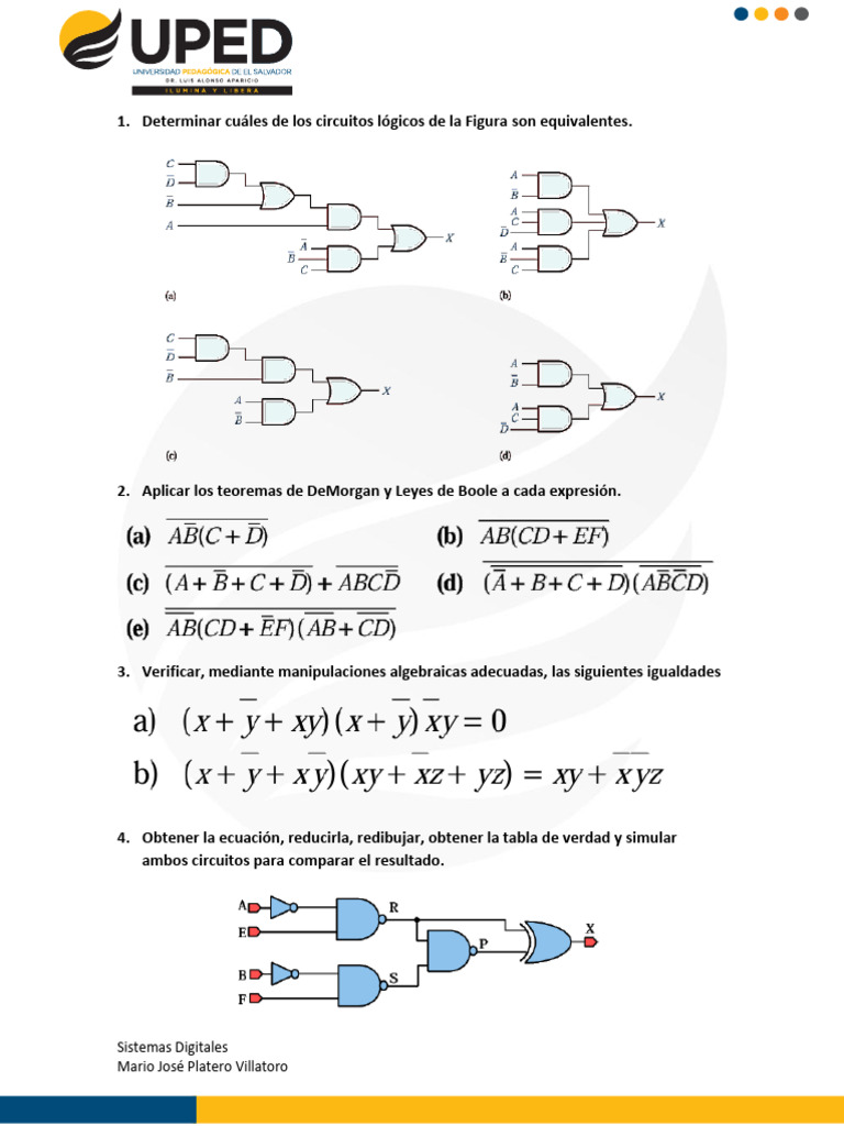 G02 - Expresiones Booleanas | PDF
