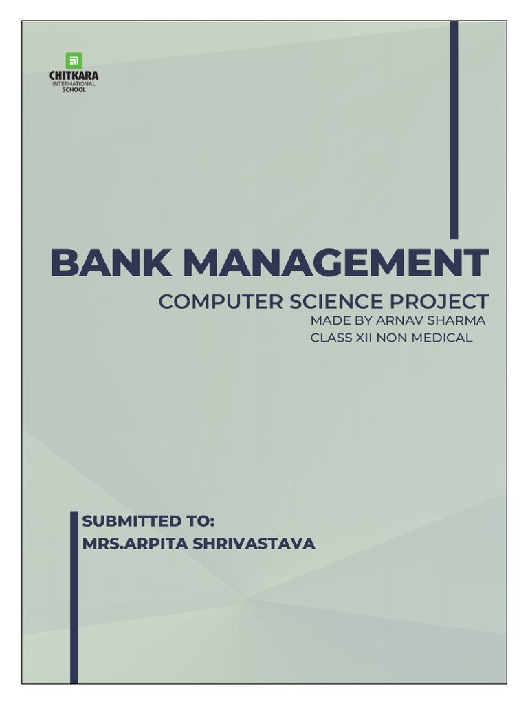 Computer Project 2024-25 2 | PDF | Computer Programming | Databases