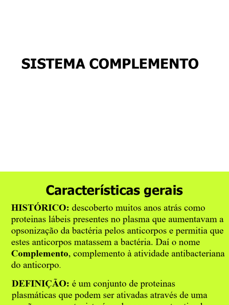 Sistema Complemento-Aula | PDF