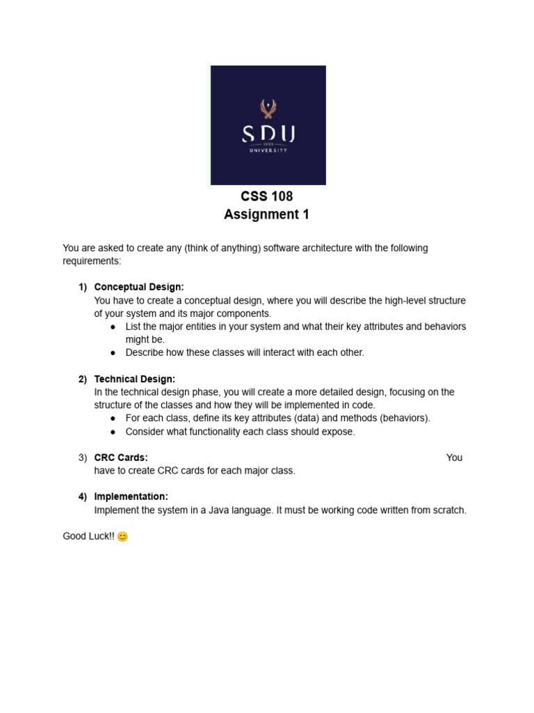 Css 108 Lab1 | PDF