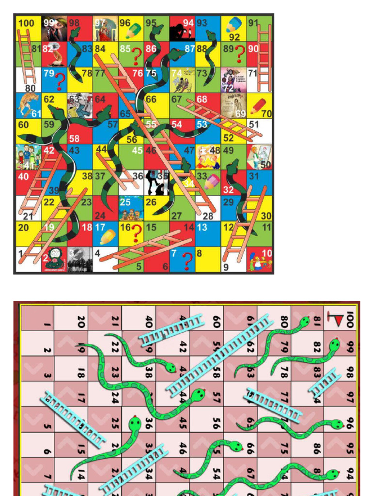 Serpientes y Escaleras | PDF
