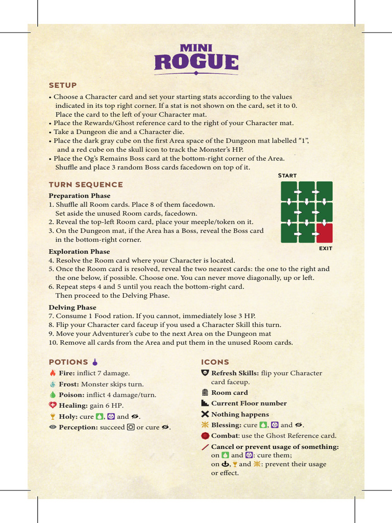 MR Base Player Aid EN | PDF