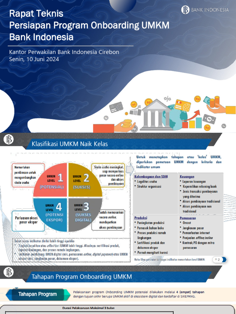 Bahan Rapat Teknis Persiapan Program Onboarding 2024 | PDF