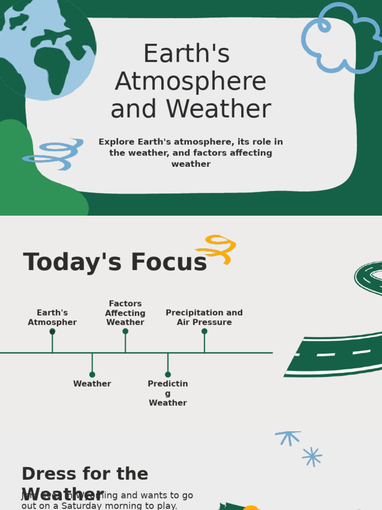 Earth's Atmosphere and Weather Factors | PDF | Weather | Atmosphere Of ...
