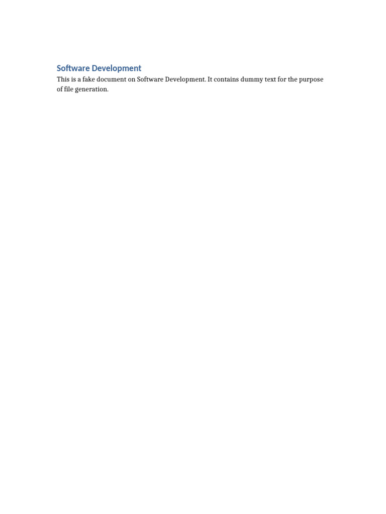 Fake Document 7 | PDF