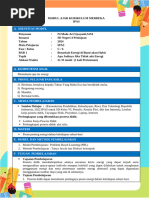 Modul Ajar Ipas Kelas Vi - Rangka, Sendi Dan Otot | PDF