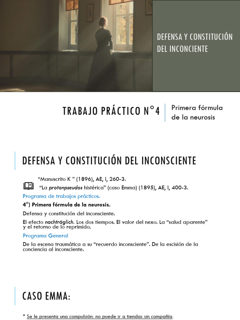 TP 4 Puntuación Comisión A | PDF | Neurosis | Psicoanálisis