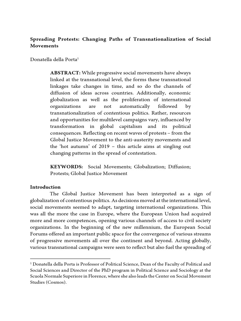 $RGTCEZ5 | PDF | Globalization | Social Movements
