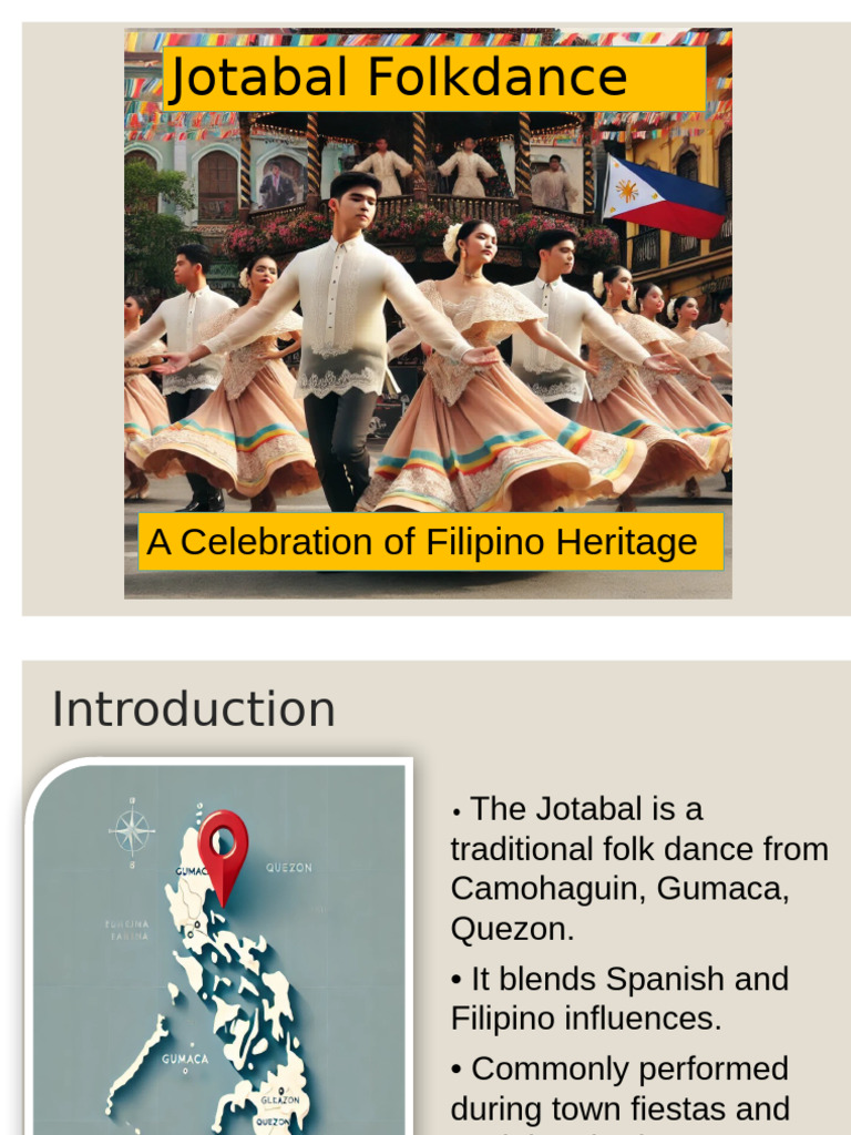 Jotabal Folkdance Presentation Final | PDF