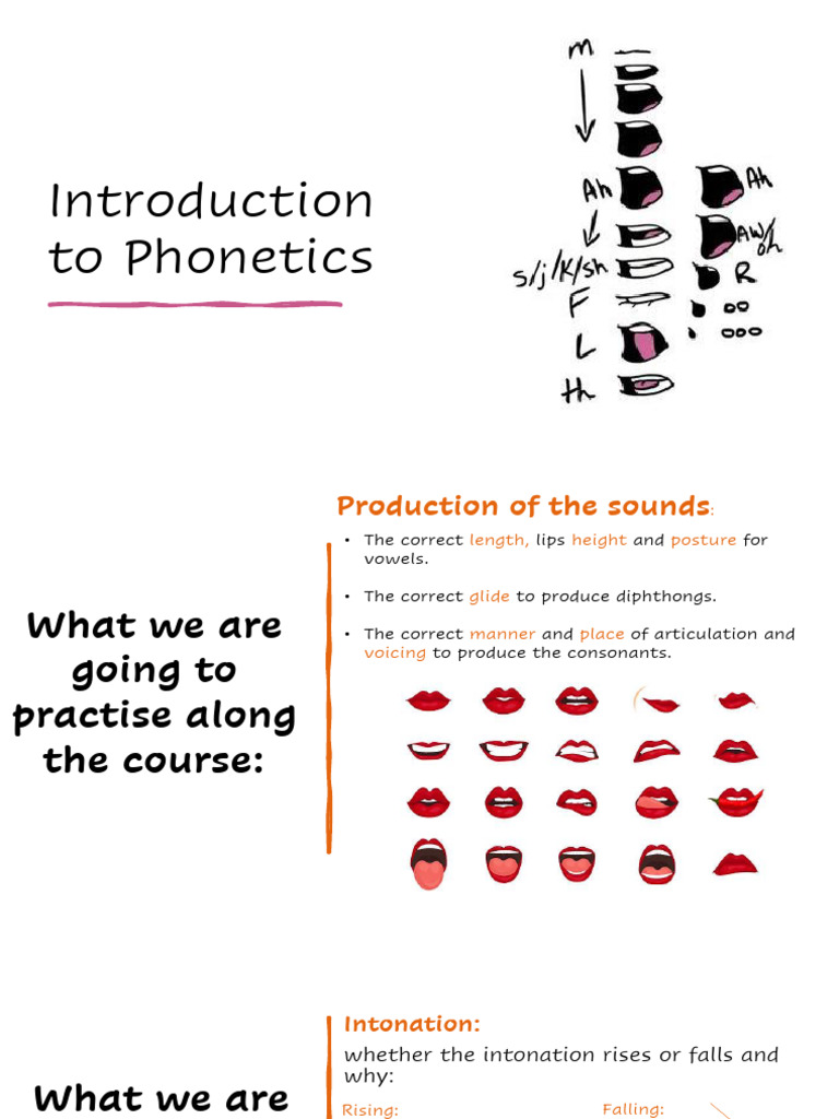 Introduction To Phonetics | PDF