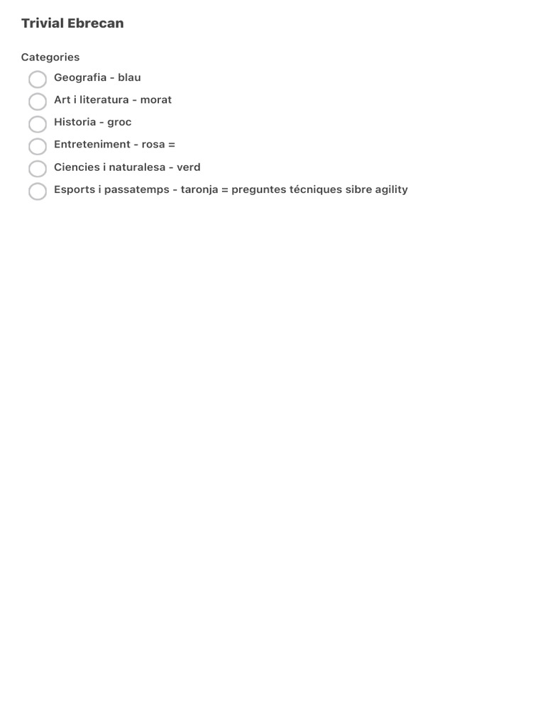 Trivial Ebrecan | PDF