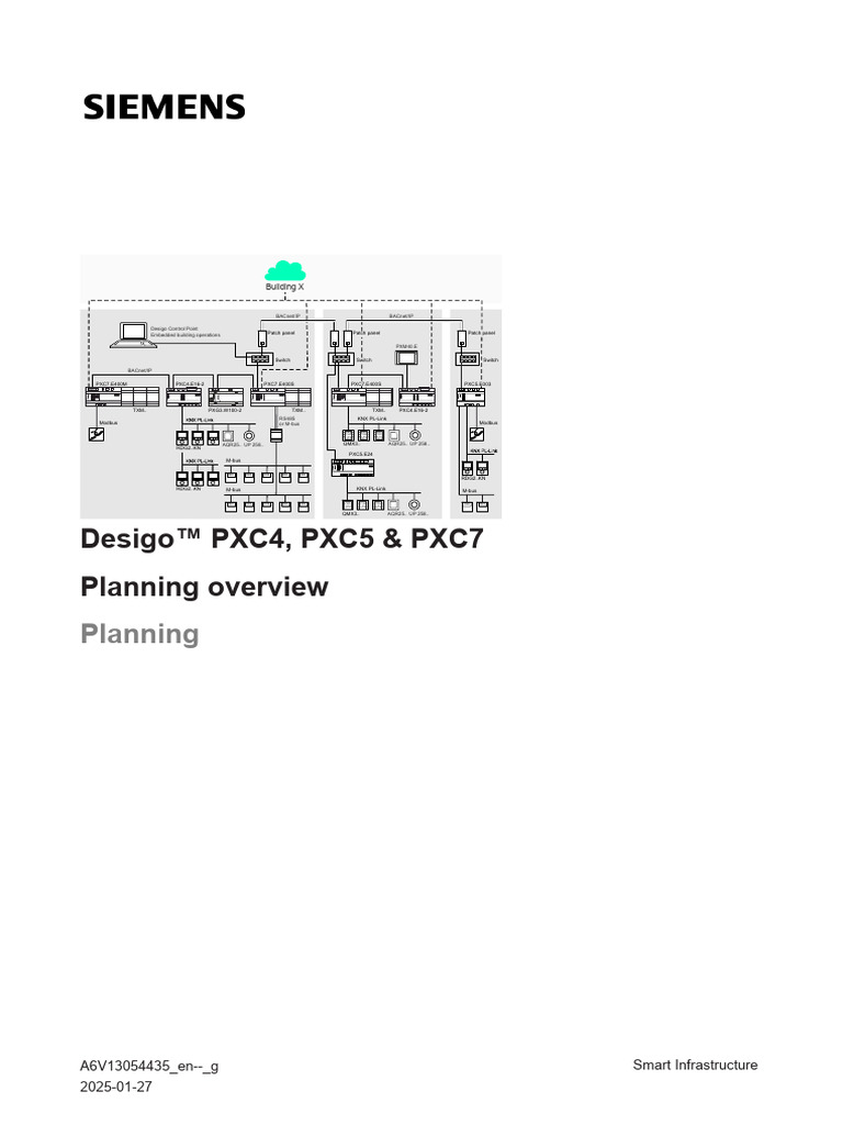 Desigo™ PXC4, PXC5 & PXC7 Planning Overview | PDF | Ip Address ...