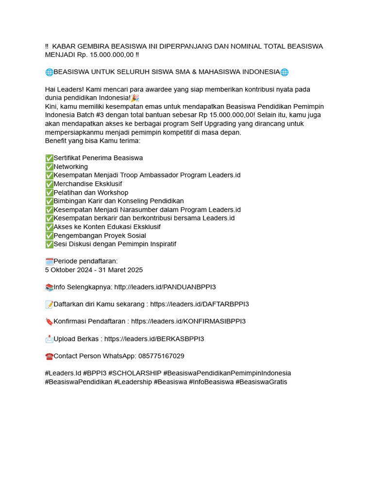 Caption Poster BPPI #3-1 | PDF