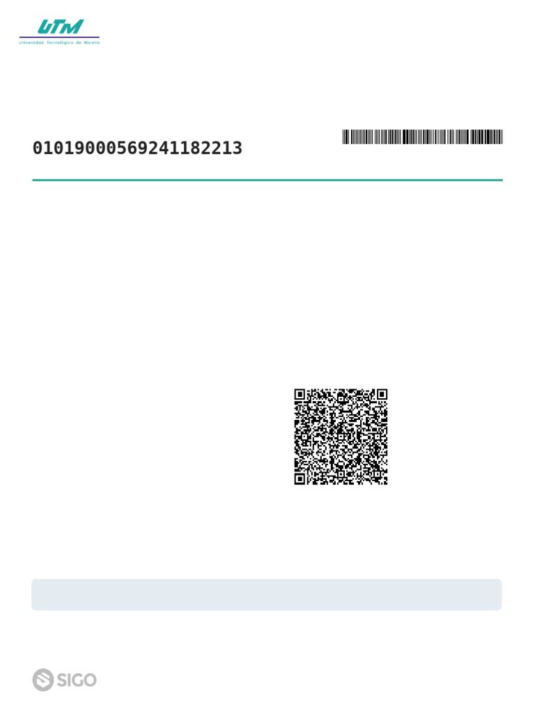 Formato de Pago UTM | PDF