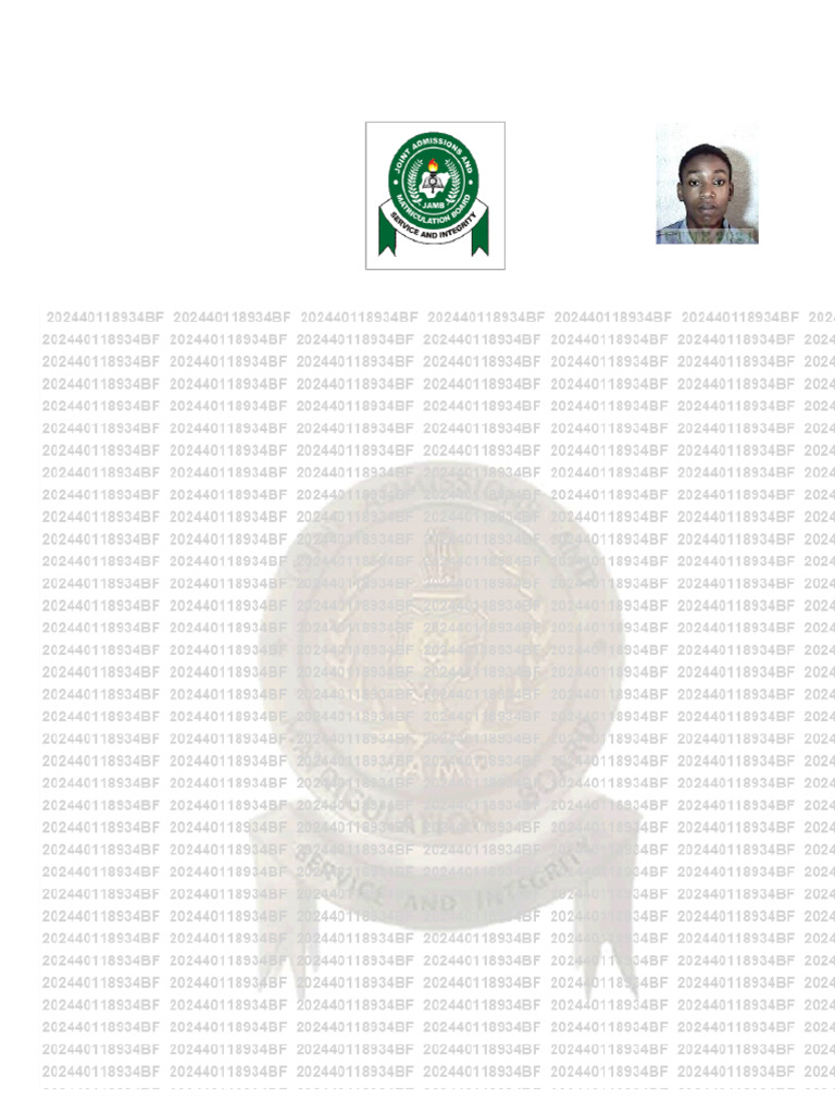 Kuye Segun Emmanuel Admission LetterPDF 250222 210608 | PDF ...