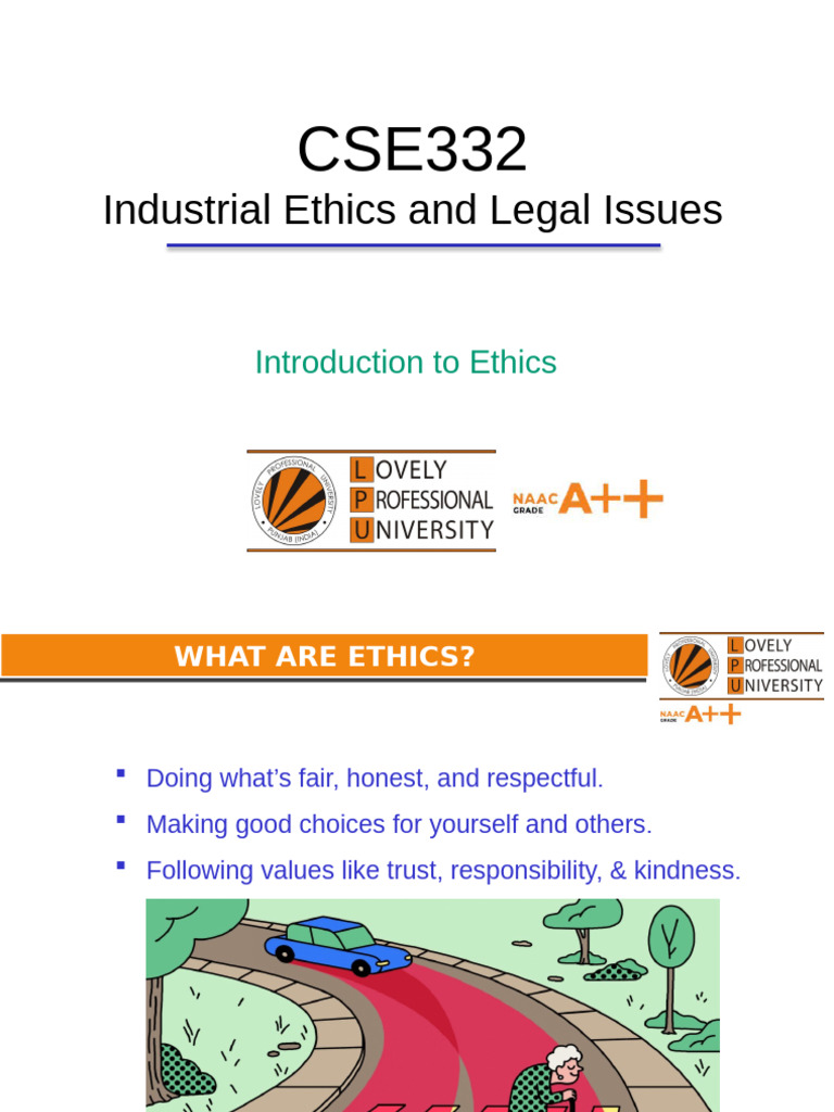 CSE332 Week1 Ethics | PDF