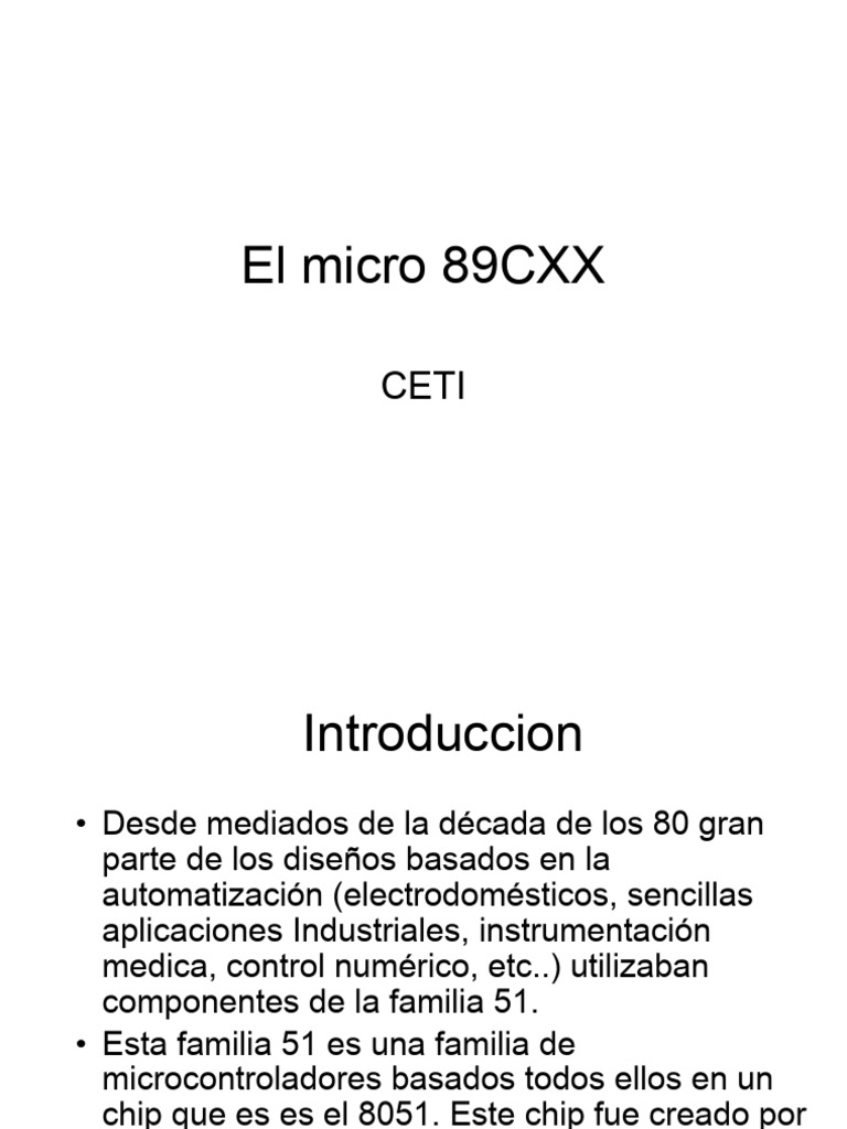 Micro 8951 | PDF