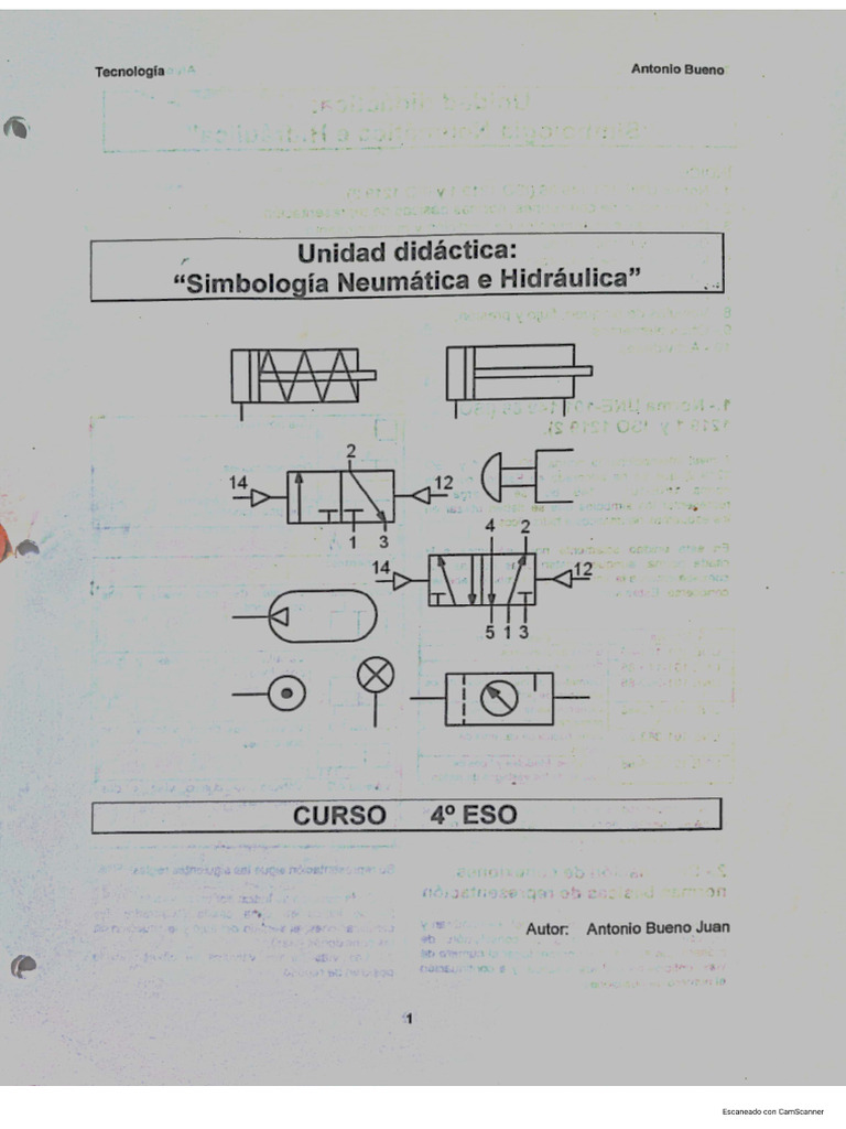 Simbología Neumática | PDF